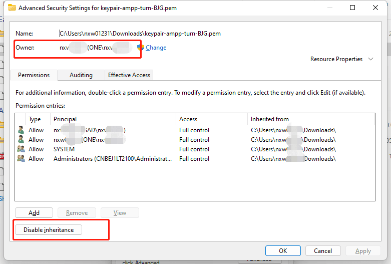 UNPROTECTED PRIVATE KEY FILE