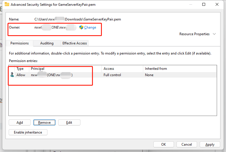 UNPROTECTED PRIVATE KEY FILE